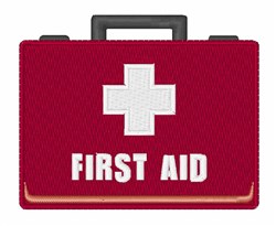 First Aid Kit Embroidery Design | EmbroideryDesigns.com