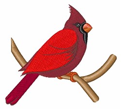 Cardinal Embroidery Design | EmbroideryDesigns.com