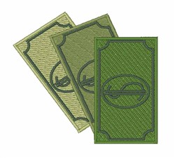 Cash Money Embroidery Design | EmbroideryDesigns.com