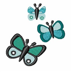 Butterflies Embroidery Design | EmbroideryDesigns.com