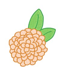 Mum Flower Embroidery Design | EmbroideryDesigns.com