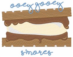 Free Ooey Gooey Smores Embroidery Design | EmbroideryDesigns.com