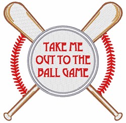 The Ball Game Embroidery Design | EmbroideryDesigns.com