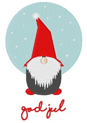 God Jul Embroidery Design | EmbroideryDesigns.com