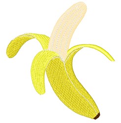 Banana Embroidery Design | EmbroideryDesigns.com