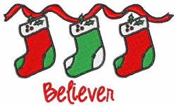 Believer Embroidery Design | EmbroideryDesigns.com