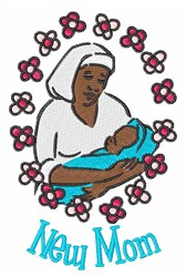 Free New Mom Embroidery Design | EmbroideryDesigns.com