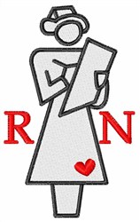 RN Embroidery Design | EmbroideryDesigns.com
