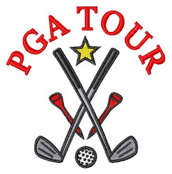 PGA Tour Embroidery Design | EmbroideryDesigns.com