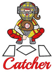 Catcher Embroidery Design | EmbroideryDesigns.com
