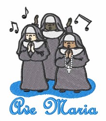 Ave Maria Embroidery Design | EmbroideryDesigns.com