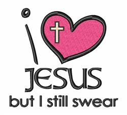 I Swear Embroidery Design | EmbroideryDesigns.com