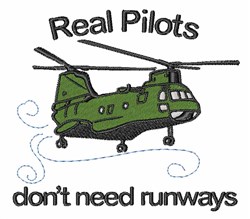Real Pilots Embroidery Design | EmbroideryDesigns.com