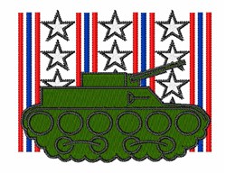 Military Tank Embroidery Design | EmbroideryDesigns.com