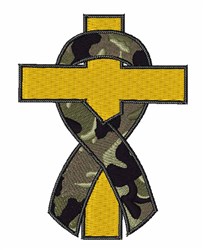 Fallen Soldiers Ribbon Embroidery Design | EmbroideryDesigns.com