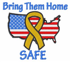 Home Safe Embroidery Design | EmbroideryDesigns.com