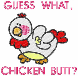 Guess What Embroidery Design | EmbroideryDesigns.com