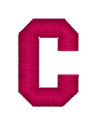 .50 Block Letter C Embroidery Design | EmbroideryDesigns.com