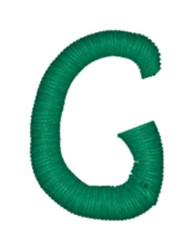 Alphabet G Embroidery Design | EmbroideryDesigns.com