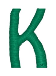 Alphabet K Embroidery Design | EmbroideryDesigns.com