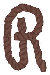 Letter R Embroidery Design | EmbroideryDesigns.com