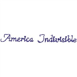 America Indivisible Embroidery Design | EmbroideryDesigns.com