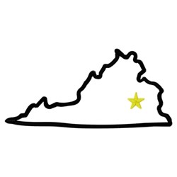 Virginia Embroidery Design | EmbroideryDesigns.com