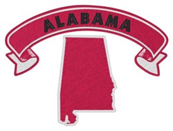 Alabama Embroidery Design | EmbroideryDesigns.com