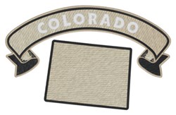 Colorado Embroidery Design | EmbroideryDesigns.com