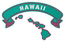 Hawaii Embroidery Design | EmbroideryDesigns.com