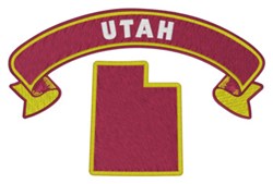 Utah Embroidery Design | EmbroideryDesigns.com