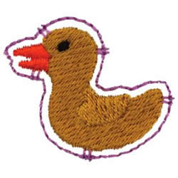 Duck Patch Embroidery Design | EmbroideryDesigns.com