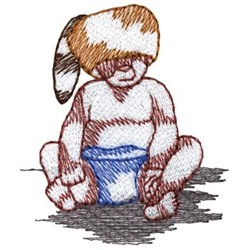Baby Boone Embroidery Design | EmbroideryDesigns.com