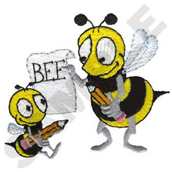 Spelling Bee Embroidery Design | EmbroideryDesigns.com