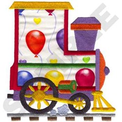 Engine Applique Embroidery Design | EmbroideryDesigns.com