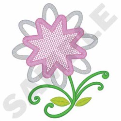 Lace Flower Embroidery Design | EmbroideryDesigns.com
