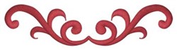 Scroll Embroidery Design | EmbroideryDesigns.com