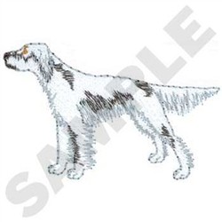 English Setter Embroidery Design | EmbroideryDesigns.com