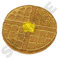 Waffle Embroidery Design | EmbroideryDesigns.com
