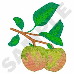 Apple Tree Embroidery Design | EmbroideryDesigns.com