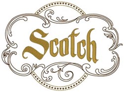 Scotch Embroidery Design | EmbroideryDesigns.com