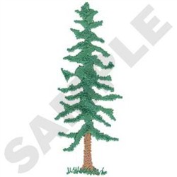 Ponderosa Pine Embroidery Design | EmbroideryDesigns.com