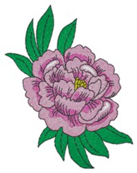 Peony Embroidery Design | EmbroideryDesigns.com
