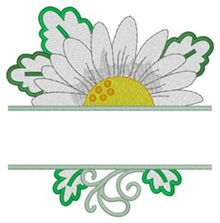 Flower Name Drop Embroidery Design | EmbroideryDesigns.com