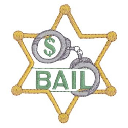 Bail Enforcement Embroidery Design | EmbroideryDesigns.com