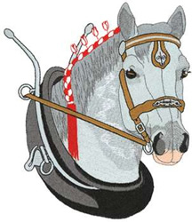 Workhorse Embroidery Design | EmbroideryDesigns.com