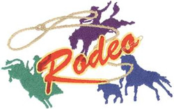 Rodeo Design Embroidery Design | EmbroideryDesigns.com