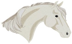 Palomino Head Embroidery Design | EmbroideryDesigns.com