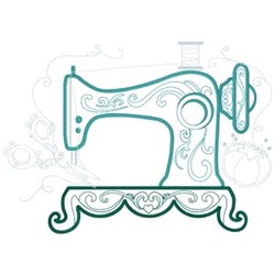 Sewing Machine Embroidery Design | EmbroideryDesigns.com