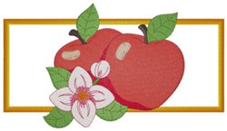 Apples Applique Embroidery Design | EmbroideryDesigns.com